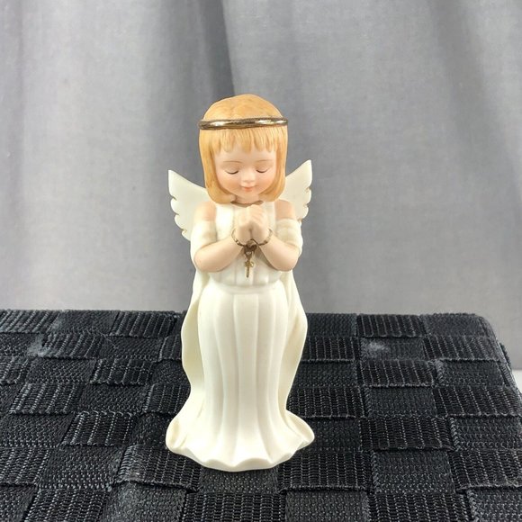 Home Interiors | Accents | Vtg Porcelain Home Interior Angel Praying ...